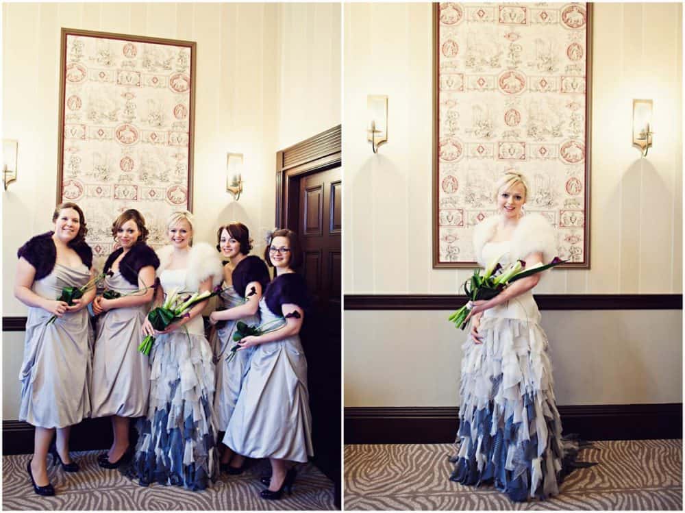 A Snowy Wedding at Spring Grove House, Bewdley