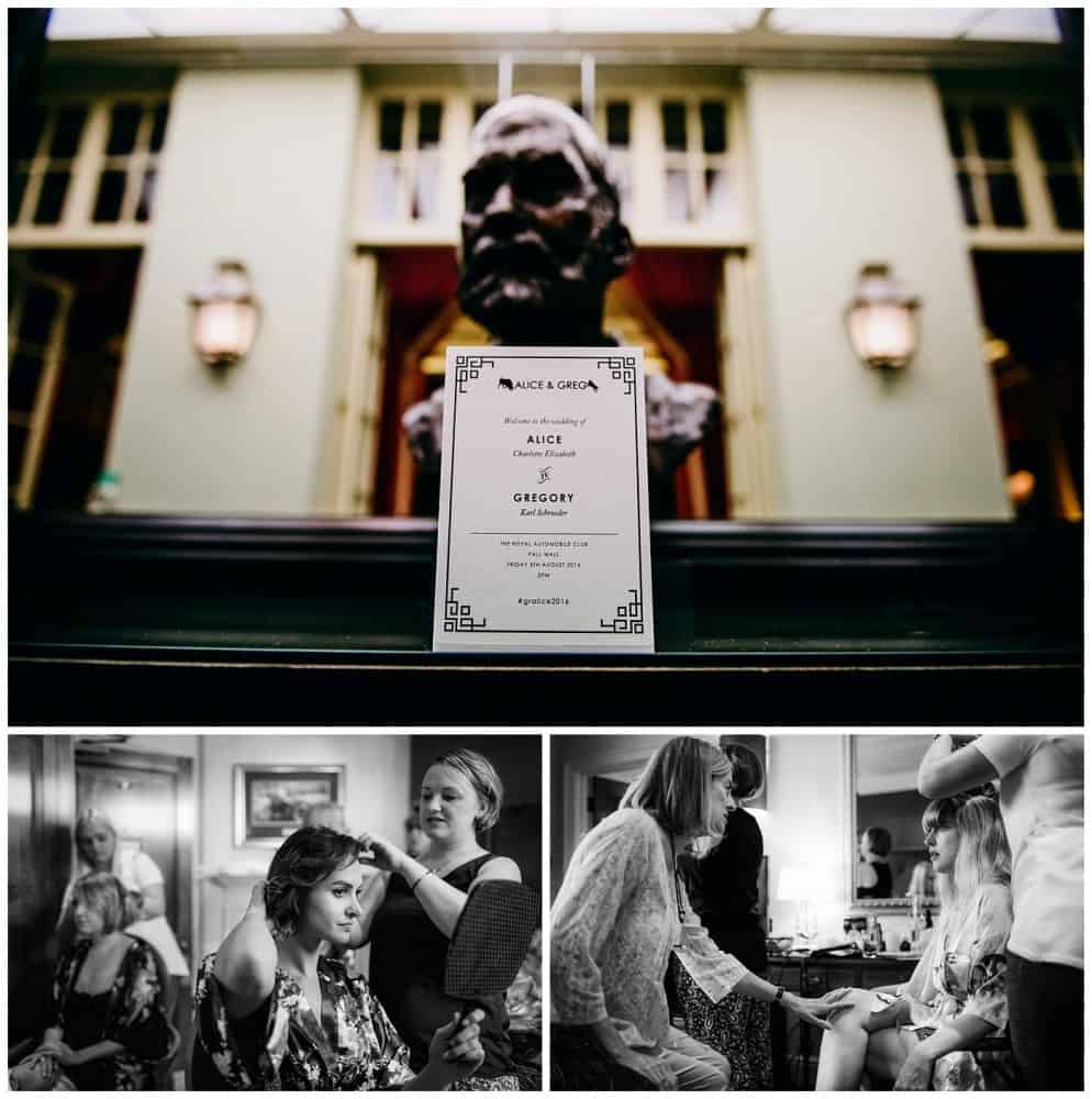 Royal Automobile Club wedding photos | RAC London, England